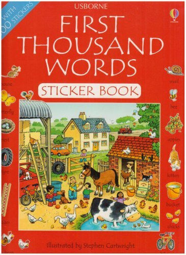 Cartwright, Stephen First Thousand Words (First Thousand Words Sticker ...